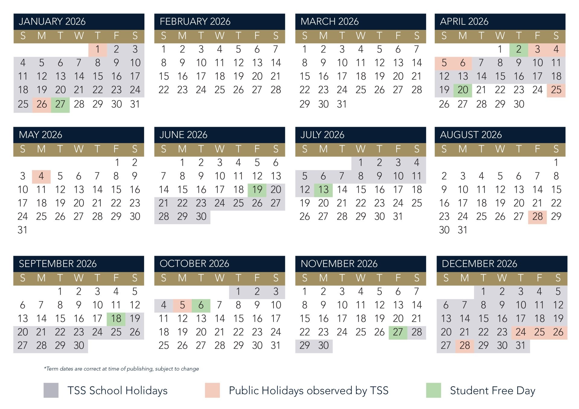 Term Dates And Calendars The Southport School Term Dates And Calendars The Southport School