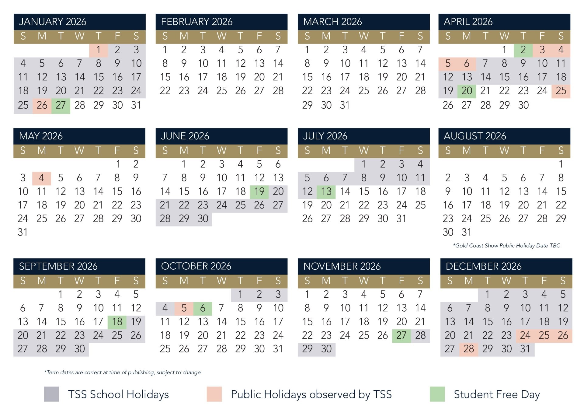 Term Dates And Calendars The Southport School Term Dates And Calendars The Southport School